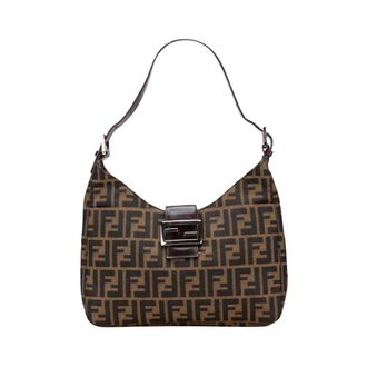 Fendi Pre-owned Handtasche aus bedrucktem Canvas - - Pre-owned - Damen - Braun - ONE SIZE