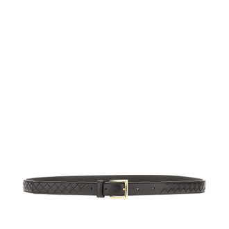 Bottega Veneta Intrecciato nappa leather Solo belt Woman 85