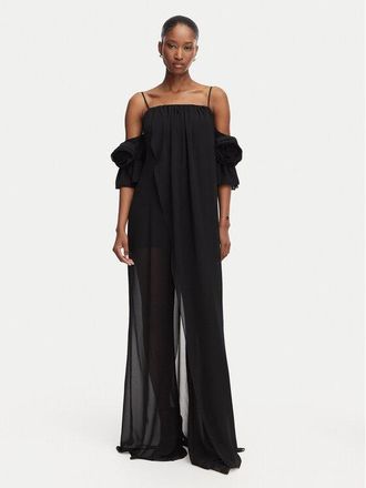 BABYLON Abendkleid W MF0603 Schwarz Regular Fit
