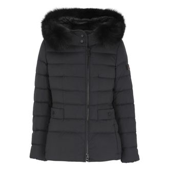 Peuterey Turmalet ML 06 Fur - Femme - Vestes - Noir - Taille: 38 FR