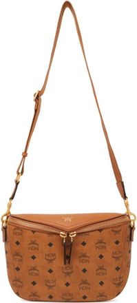 MCM Mcm, Femme, Sacs, Brun, Taille: ONE Size Diamond Bum Bag