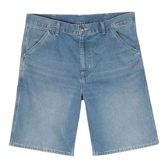 Carhartt Work in Progress Klassische Denim-Shorts mit Logodetail - - Shorts - Herren - Blau - W29