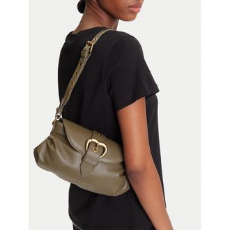 Pinko Handtasche PINKO Jolene Shoulder Mini PE 25 PLTT 102802 A270 Gr&uuml;n
