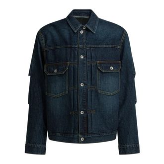 sacai Jeansjacke - - Jackets - Herren - Blau - M