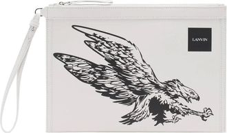 Lanvin Damen, Taschen, Wei&szlig;, ONE SIZEGr&ouml;&szlig;e