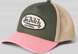 Von Dutch Trucker Cap mit Label-Patch Modell Terry