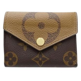 Louis Vuitton Pre-owned Monogram Tri-fold Wallet - - Pre-owned - Damen - Braun - ONE SIZE
