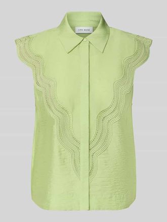 Copenhagen Muse Blusentop mit Lochstickerei Modell COLE