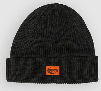 THE DUDES Orange Death Nut Warmer Beanie black
