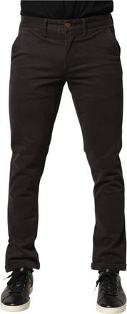 Sun 68 Homme, Pantalons, Gris, Taille: W30 Pantalon Coupe Slim