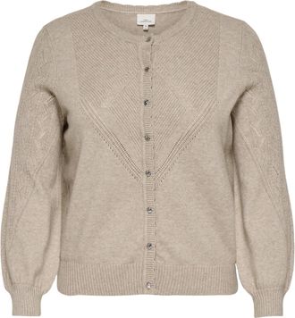 Only Carmakoma Carprincess Ls O-Neck Cardi Noos