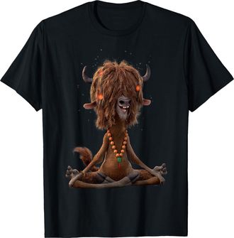 Disney Zootropolis 2 Yax the Yak Groovy Meditation Pose T-Shirt