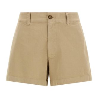 Polo Ralph Lauren Femme, Shorts, Beige, Taille: 34 FR Cotton Chino Shorts