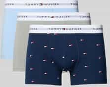 Tommy Hilfiger Trunks aus Baumwoll-Mix im 3er-Pack