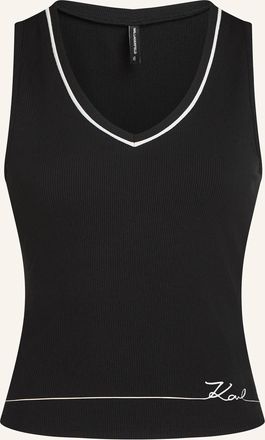Karl Lagerfeld Top schwarz