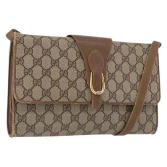 Gucci Sac bandouli&egrave;re Pre-owned - Femme - Pre-owned - Beige - Taille: ONE Size