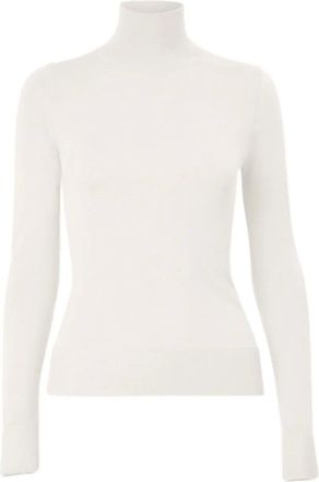 Carolina Herrera pull &agrave; col roul&eacute; - Tons neutres
