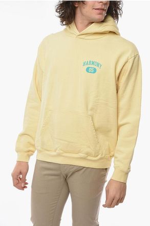 Harmony Logo Printed Brushed Cotton Hoodie size Xl