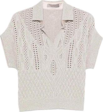 D.exterior Poloshirt - Beige