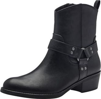 Marco Tozzi Femme 2-25324-43 Bottine, Noir, 38 EU