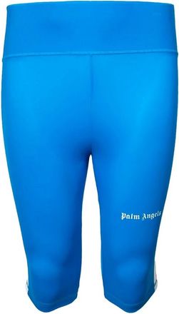 Palm Angels Femme, Pantalons, Bleu, Taille: 38 FR Cycling Shorts