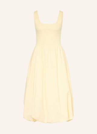 Rich & Royal Kleid Im Materialmix gelb