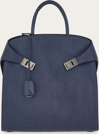 Ferragamo Herren Hug Totebag Blau