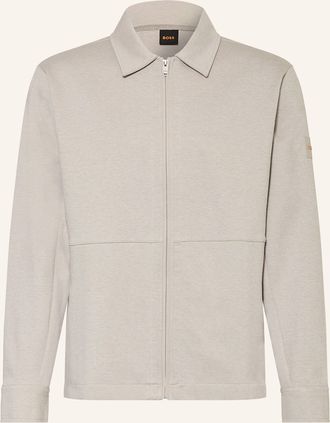HUGO BOSS Sweatjacke Twist beige