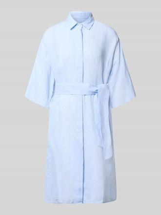 0039 Italy Regular Fit Leinenkleid aus reinen Leinen Modell Derby