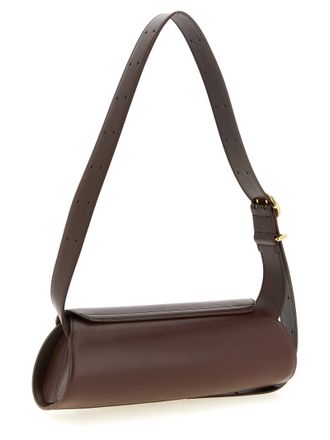 Jil Sander Cannolo Shoulder Bag - Brown