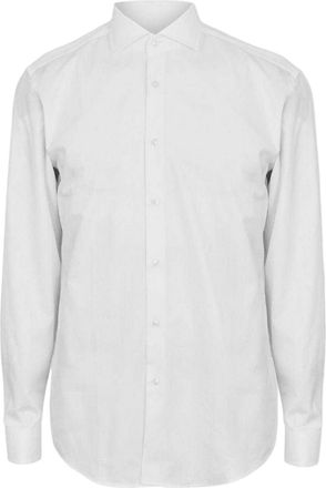 HUGO BOSS Formelles Hemd f&uuml;r Herren, Spreizkragen, Oxford-Stil (Wei&szlig;)