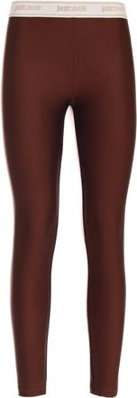 Just Cavalli Femme, Pantalons, Brun, Taille: 38 FR Leggings