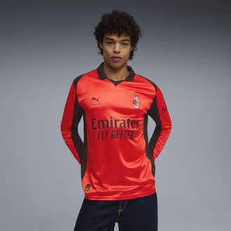 Puma Maillot manches longues AC MILAN x SLAM JAM, V&ecirc;tements, Rouge, 3XL