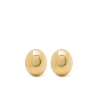 Federica Tosi Boucles doreilles &agrave; clip Isa - Femme - Accessoires - Jaune - Taille: ONE Size