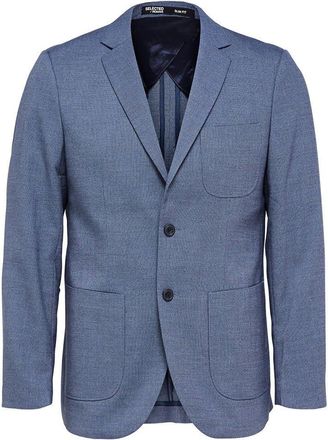 Selected SELETED HOMME Herren SLHSLIM-Gabe Structure BLZ B NOOS Jackenblazer, Dark Sapphire, 52
