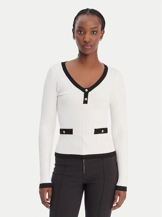 Guess Pullover W6RR26 Z3HP2 Wei&szlig; Classic Fit