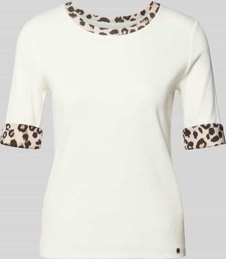 Marc Cain Regular Fit T-Shirt mit Animal-Print