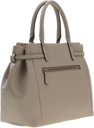 Guess Womens Satchel Bag Bone Polyurethane - Satchel-Bags