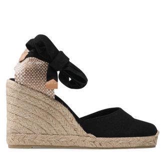 Castaner Espadrilles Casta&ntilde;er Carina/8/001 020962-100 Schwarz