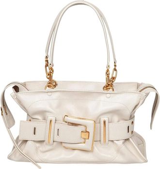 Balmain Femme, Sacs, Blanc, Taille: ONE Size Anthem Buffalo Bag