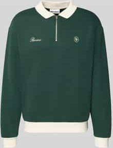 Review Regular Fit Sweatshirt aus Baumwoll-Mix