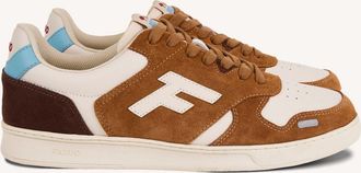 Faguo Baskets crème & beige clair cuir - PALMER