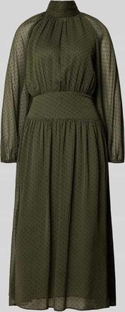 Mango Midikleid mit Stehkragen Modell POLKY