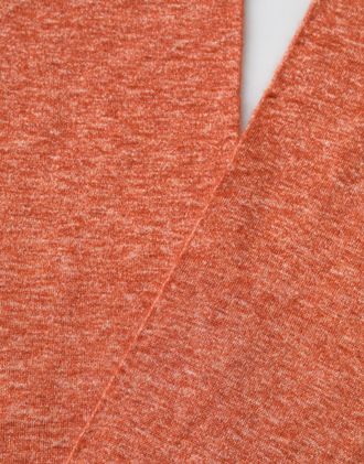 Dolce & Gabbana Mens Silk Cashmere Neck Wrap Scarf Orange