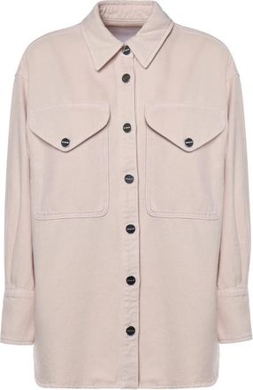 Dondup Femme, Blouses et Chemises, Rose, Taille: 36 FR Chemise