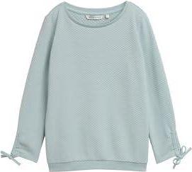 Tom Tailor Denim TOM TAILOR 1047227 Maillot de surv&ecirc;tement, 13733-Silver Cloud Blue, L Femme