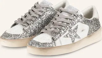 Golden Goose Sneaker Stardan Mit Paillettenbesatz weiss