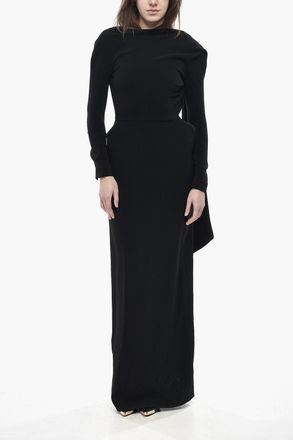 Balenciaga Kleid mit offenem R&uuml;cken und gepolsterten H&uuml;ften Balenciaga
