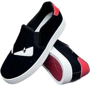 Generic Portez des chaussures d&eacute;contract&eacute;es respirantes &agrave; semelle souple et antid&eacute;rapante pour homme, Noir et blanc, 7 US