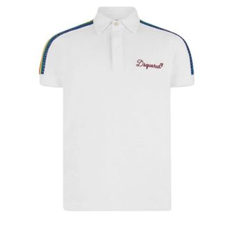 Dsquared2 Polohemd - - Tops - Herren - Wei&szlig; - L
